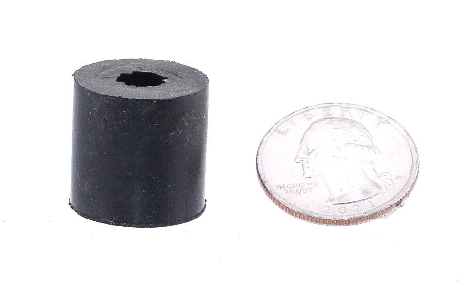 5/16" ID x 1" OD x 1" Rubber Mount Spacers Vibration Isolators ...