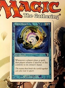 Mana Breach 7th Edition 2001 (U) MINT Collectible MtG Trading Card ...