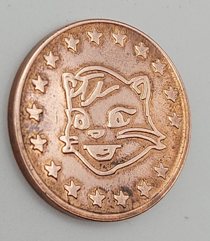 Vintage Cinemark Kitty Cat Token Best Seat in Town No Cash Value ...