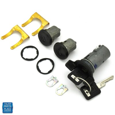 1983-1988 Firebird Trans Am Ignition & Door Lock Kit Later Key 439 ...