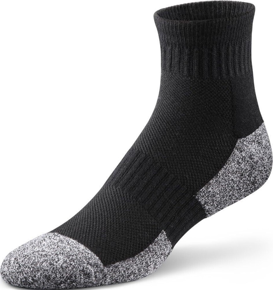 Dr Comfort Diabetic Multi Style Socks Shape to Fit Seamless Unisex Blk ...