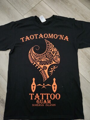 Taotaomona Tattoo Guam Mariana Islands Size S Mens t shirt Fokai | eBay
