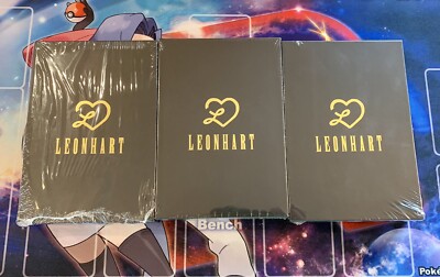 3x Pokémon Leonhart Signature Display Boxes - Sealed PSA Slabs #’s 528 ...