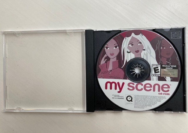 My Scene CD-ROM by Vivendi Universal - Vintage PC game for Windows 98 ...
