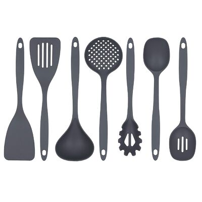 Glad Cooking Kitchen Utensils Set – 7 Pieces, Nylon Tools for Nonstick ...