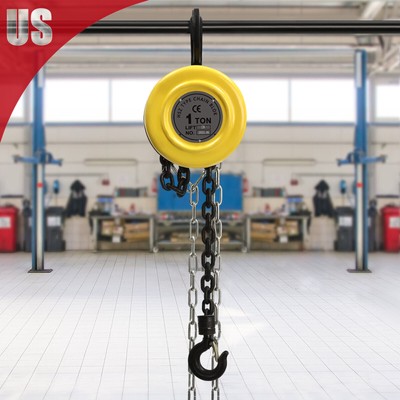 Hoists - 1 Ton Manual Chain Fall Hoist