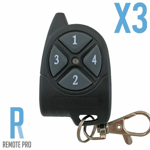 3 x NEW Genuine Letron AR1 Garage/Gate Remote Control AP009 FOB43304 ...