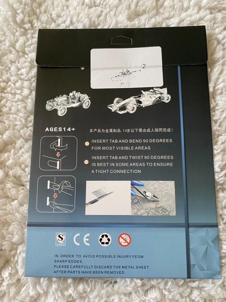 Lot of 2 KC 3D Metal Mosaic Model Kits (K2) | eBay