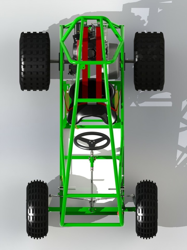 TRAX III Mini Dune Buggy Crosscart Go Kart Plans on CD disc | Australia