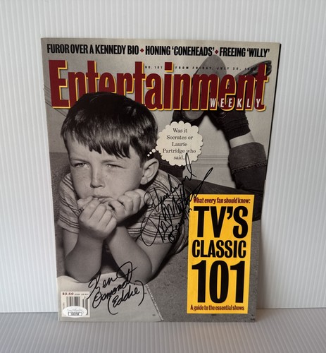 Vintage Entertainment Weekly July 1993 Magazine Jerry Mathers Autograph ...