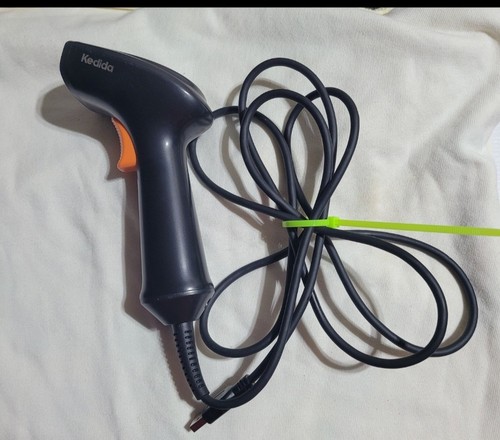 Barcode scanner RoHS Black and Orange Tested. Works | eBay