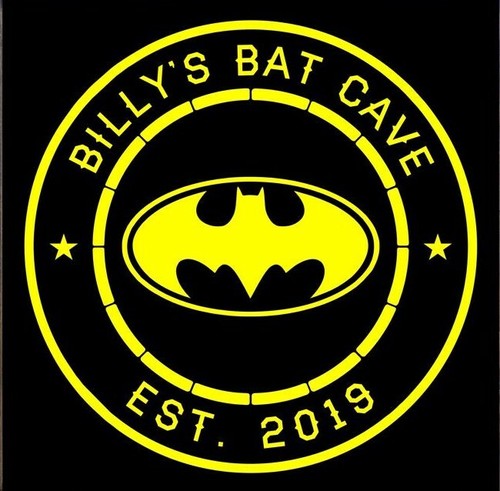 Batman LED Sign Personalized, Home bar pub Sign, Lighted Sign, man cave ...