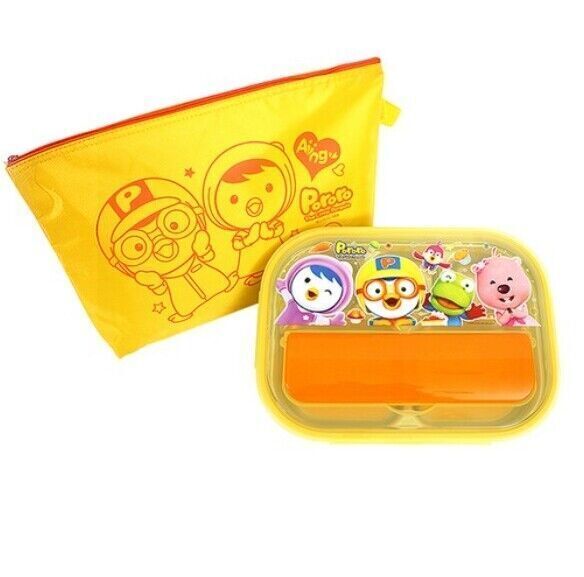 PORORO Tableware Stainless Steel Food Snack Plate Tray Lunch Box ...