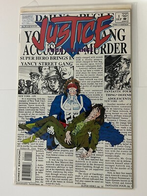 JUSTICE FOUR BALANCE #1 MARVEL COMICS SEPTEMBER 1994 | Combined ...