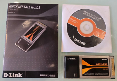 D- Link DWA-645 wireless RANGEBOOSTER N Notebook Adaptor PCMCI | eBay