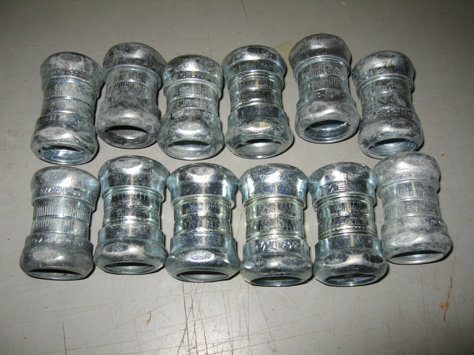 3/4" EMT Conduit Compression Fitting Union, Pack of 12 | eBay