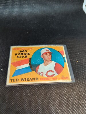 1960 TOPPS TED WIEAND RC CINCINNATI REDS #146 | eBay