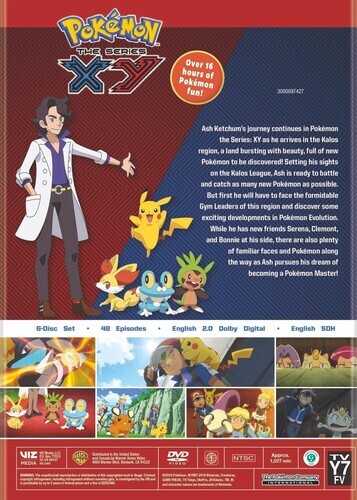 Pokemon The Series: XY Complete Season [New DVD] Boxed Set 782009246909 ...