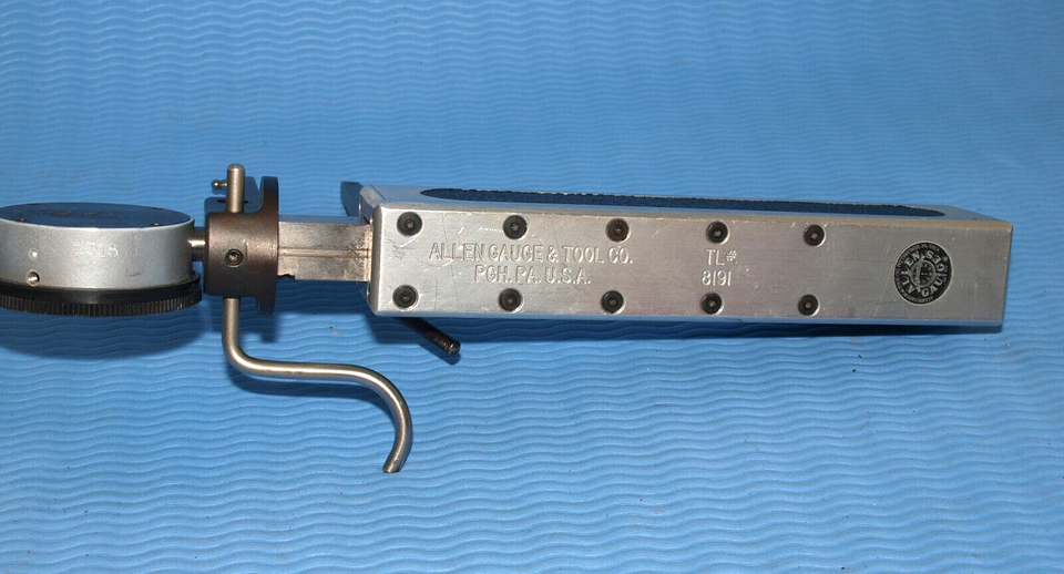 ALLEN 8191 INTERNAL TAPER and GROOVE GAGE API INSPECTION GAGEMAKER | eBay
