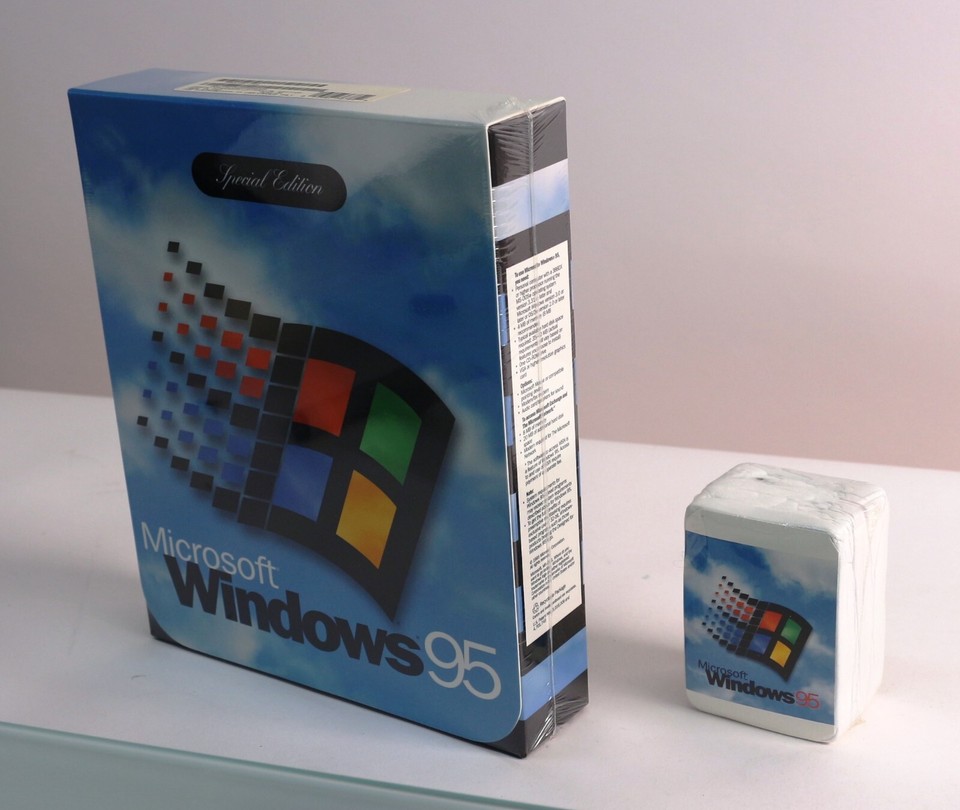 Windows 95 Special Edition New In Box Never Opened Shrink Wrapped ...