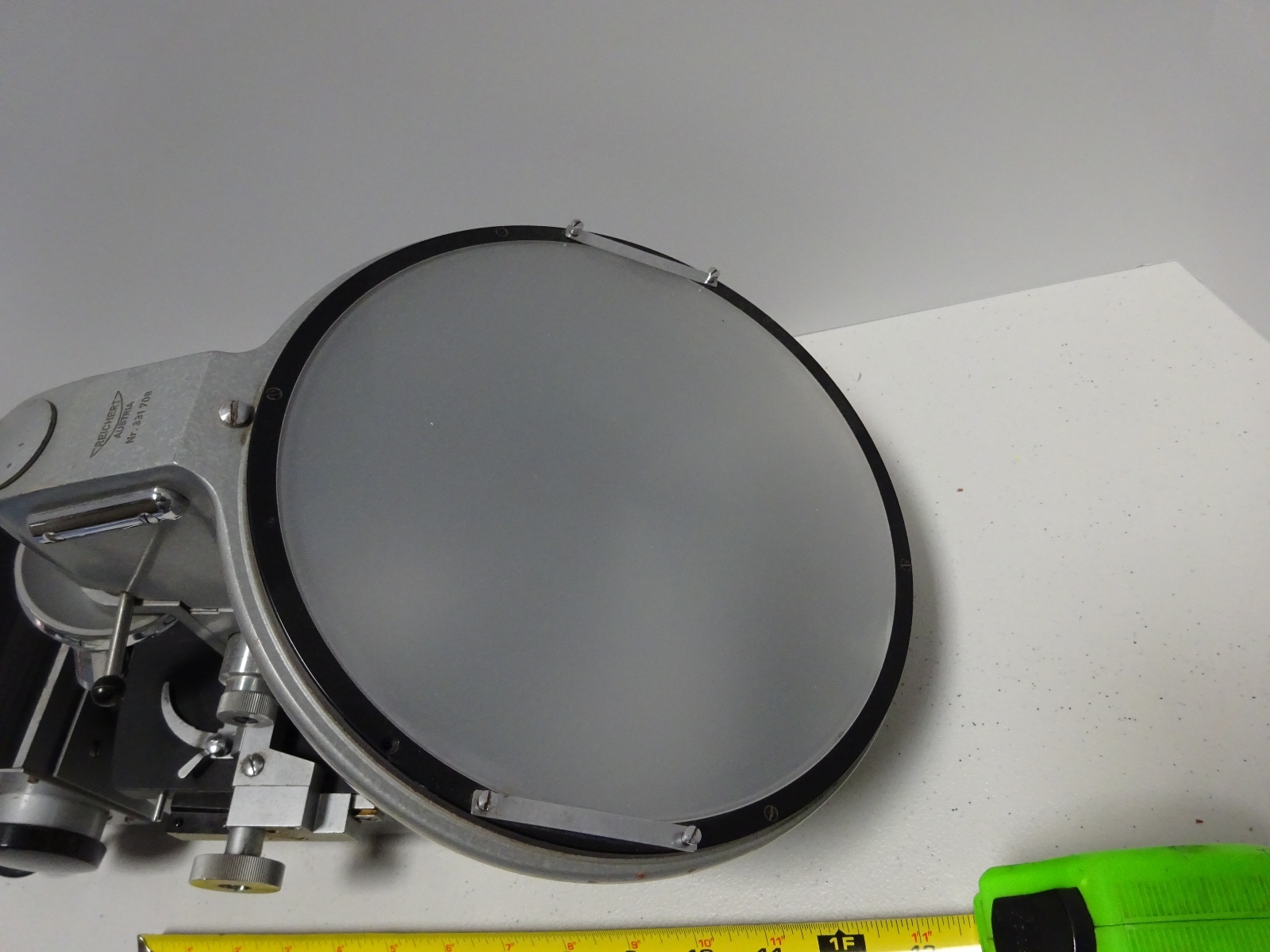 REICHERT AUSTRIA VISOPAN [broken micrometer] OPTICAL MICROSCOPE OPTICS ...