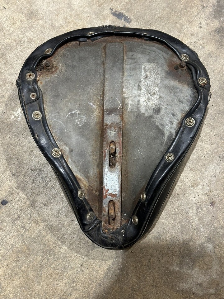 Vintage Bates Solo Seat Springer Chopper Harley Davidson | eBay