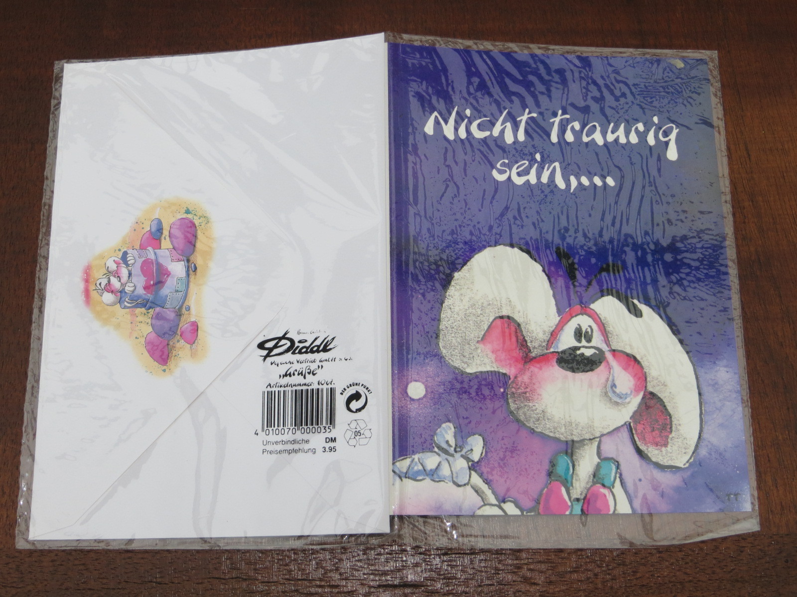 Diddl Klappkarte Karte NEU & OVP Auswählen ALTE RARITÄTEN II versch ...
