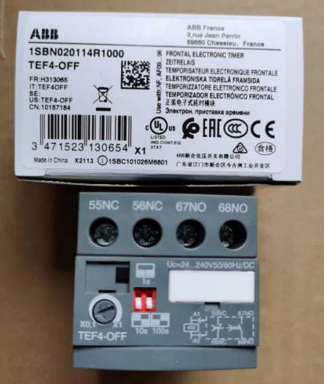 1pc for ABB Timer Tef4-off Tefoff for sale online | eBay