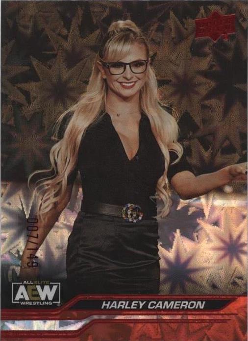 2024 Upper Deck AEW All Elite Wrestling - Harley Cameron #33 Dynamite ...