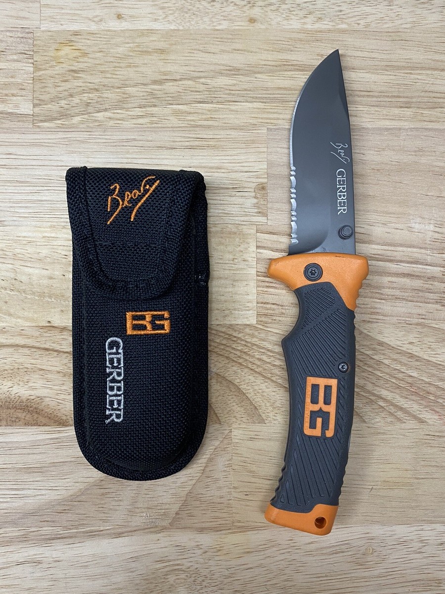 Gerber Bear Grylls Logo Gerber Bear Grylls Knife, Gen I And Gen II