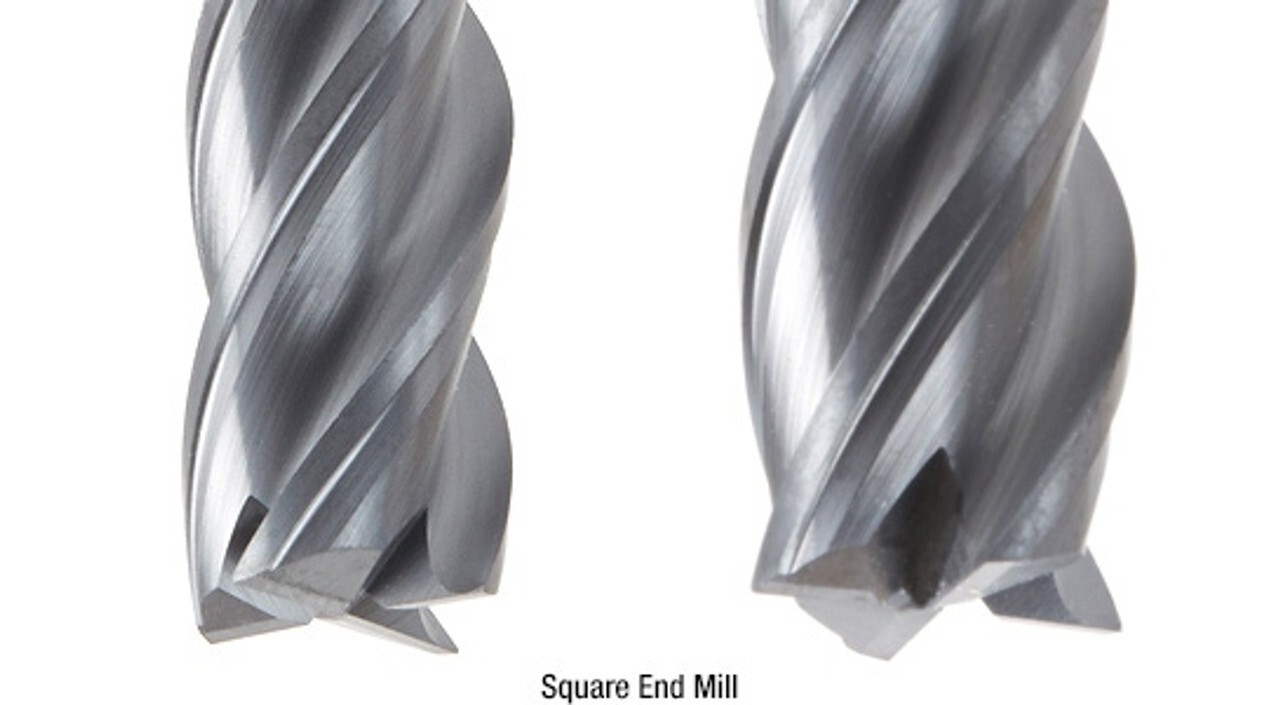 Amana Tool 51593 Solid Carbide Spiral 4-Flute Up-Cut CNC End Mill ...