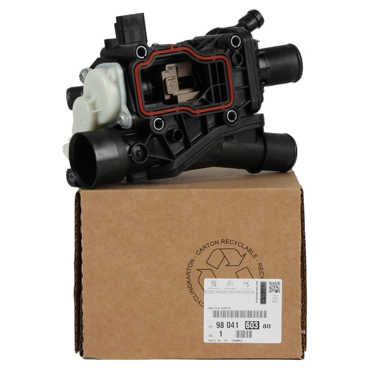 FORD FOCUS III C-MAX II MONDEO KUGA 2.0 TDCi THERMOSTAT HOUSING 2264810 ...