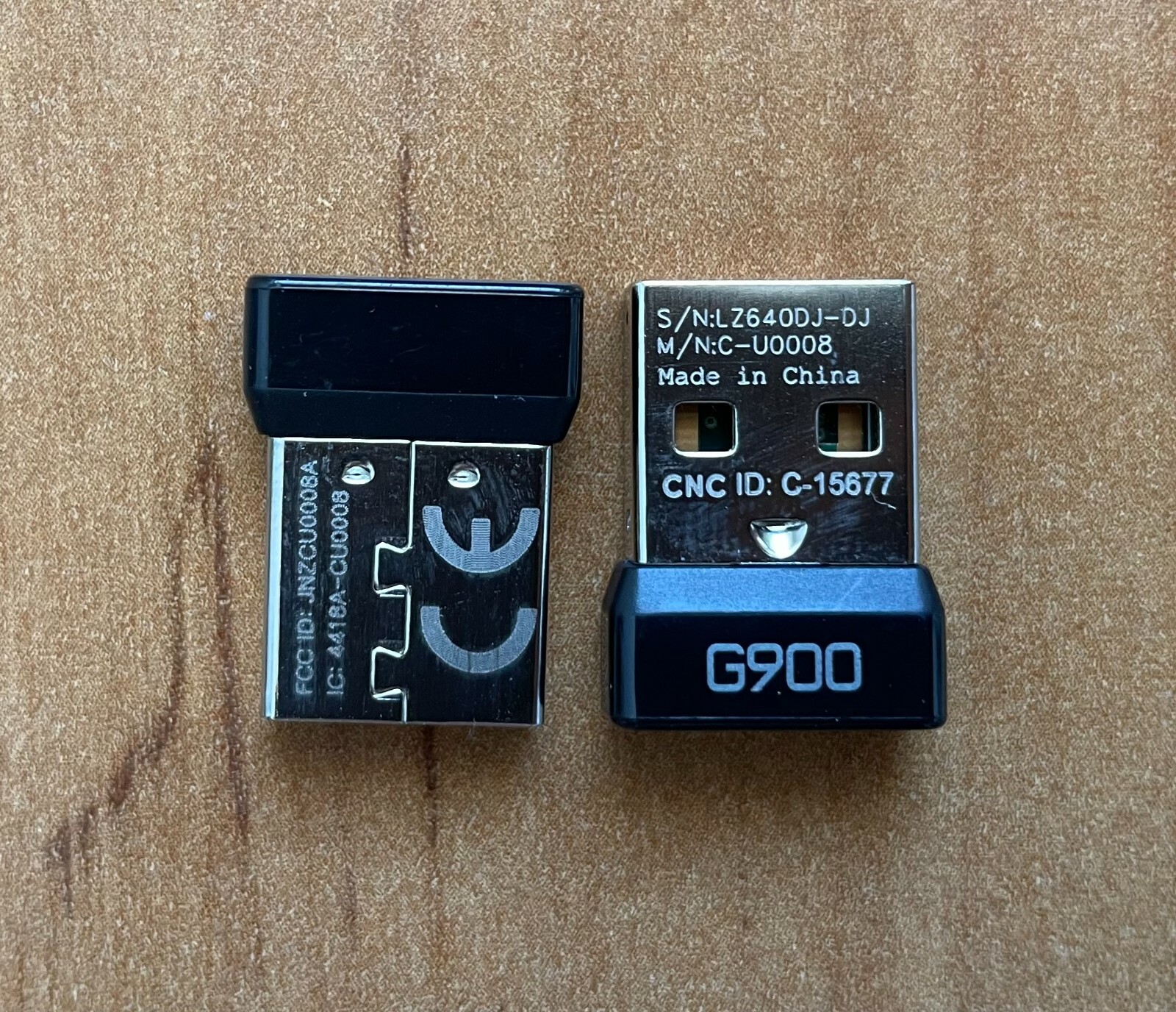 2x Wireless Receiver For Logitech G403/G603/G703/G900/G903 Wireless ...