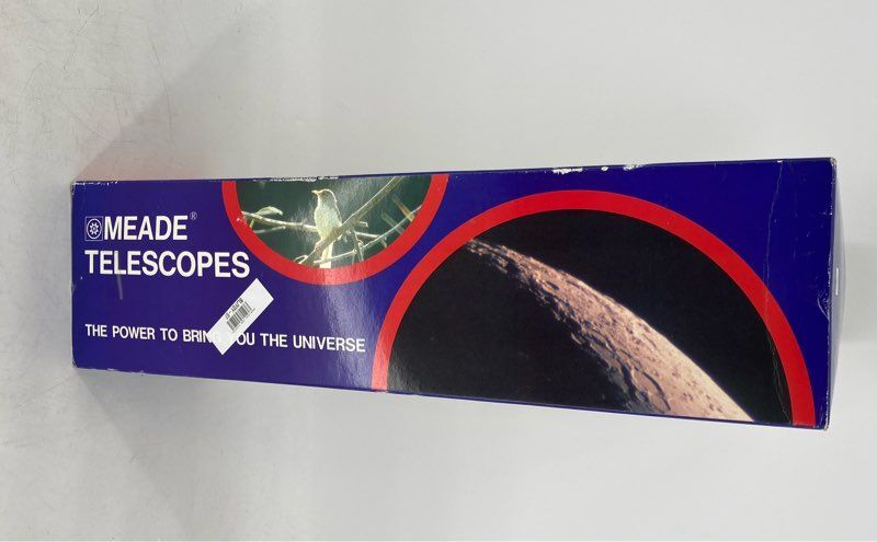 Vintage Meade 226W 60 mm 2.4" Altazimuth Refracting Telescope In Box | eBay