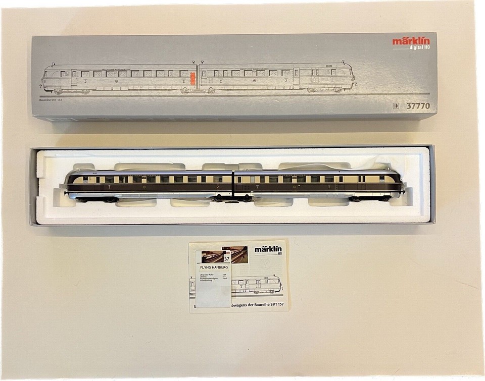Mint Condition MARKLIN HO SCALE 37770 German Diesel Rail Car | eBay