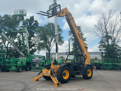 2016 JCB 510-56 56' 10,000 lbs Telescopic Reach Forklift Telehandler ...