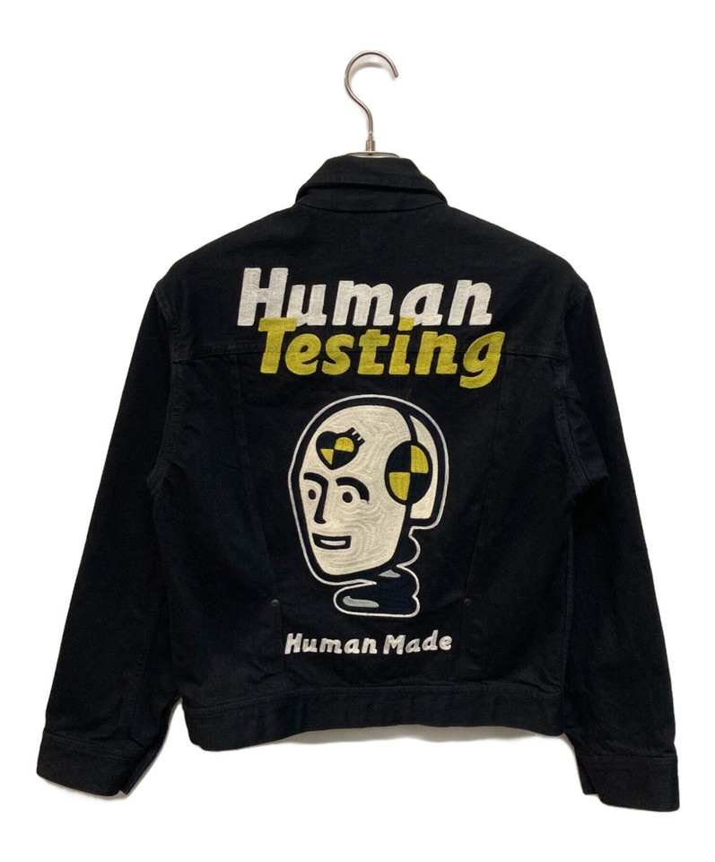 HUMAN MADE × ASAP ROCKY HUMAN TESTING DENIM JACKET Size: S Black Men | eBay