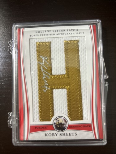 2009 Bowman Draft Picks - College Letter Patch Kory Sheets #LAP-KS /175 ...