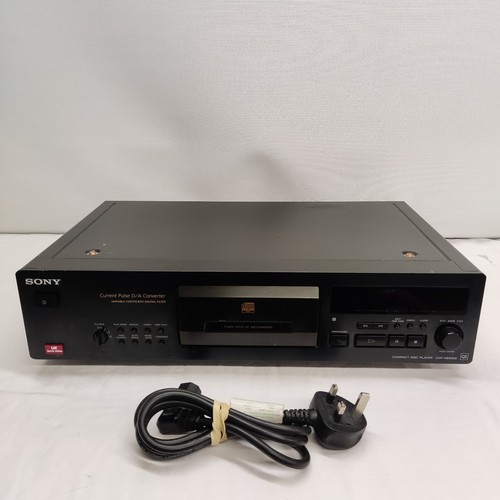 SONY CDP-XB930E QS CD PLAYER UK SPECIAL EDITION BLACK HIFI SEPARATE ...