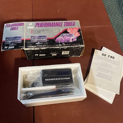 ZEMCO performance Timer 1980s 1990s NOS NEW DE 740 | eBay