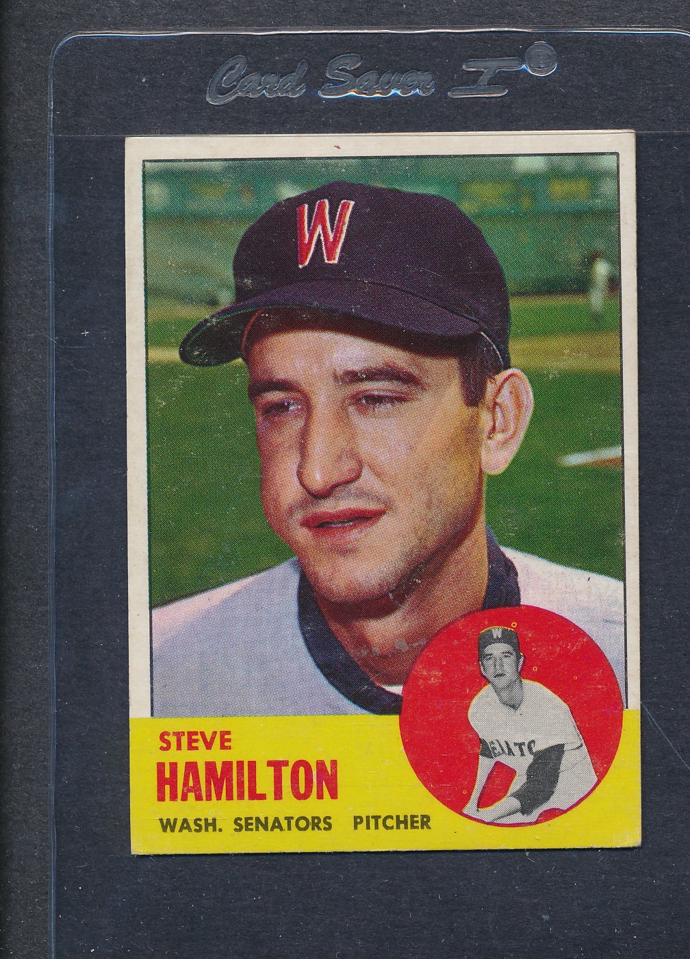 1963 Topps #171 Steve Hamilton Senators EX *3055 | eBay