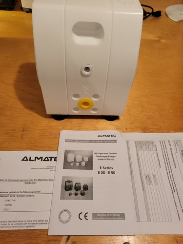 Almatec E - Series Air Operated Double PTFE Diaphragm Pump | eBay