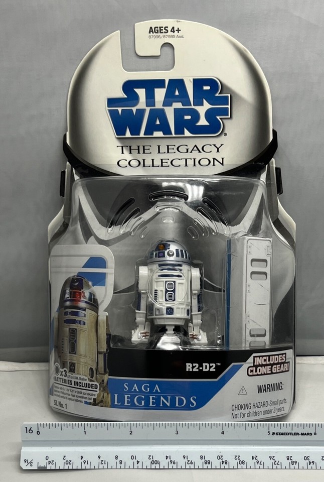 Hasbro Star Wars The Legacy Collection Saga Legends SL1 R2-D2 w/Clone ...
