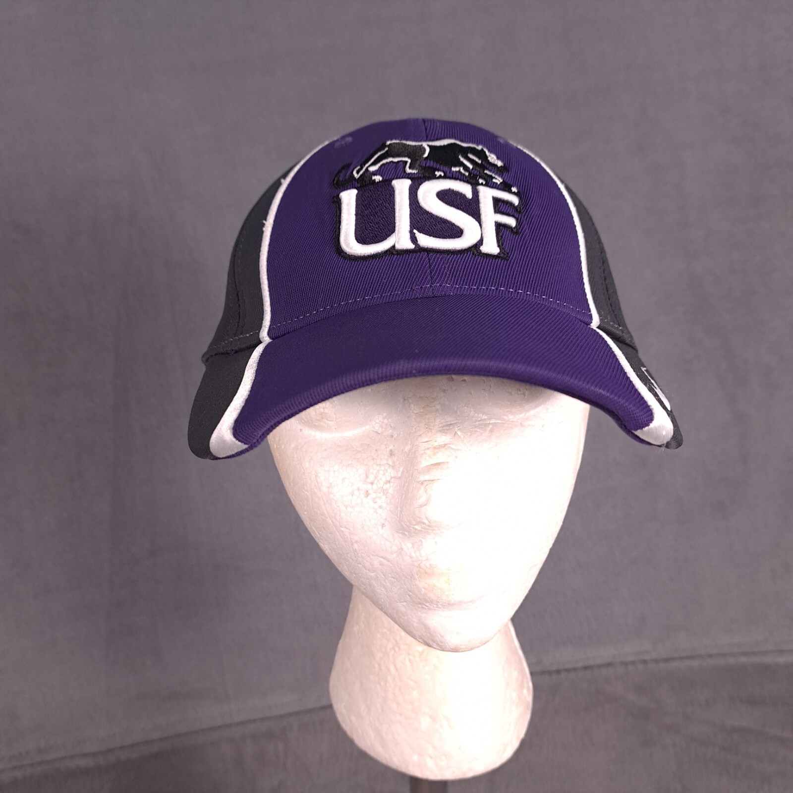 USF Cougars Fitted Hat One Size Purple Gray Nike University of Sioux ...