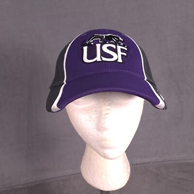 USF Cougars Fitted Hat One Size Purple Gray Nike University of Sioux ...