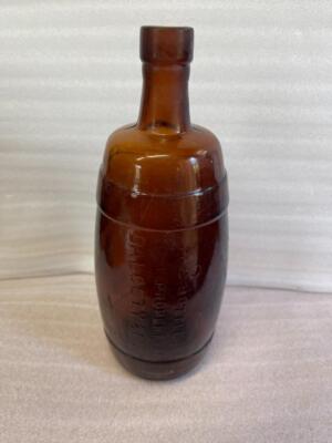Vintage Dalgety Amber Glass Rum Bottle | eBay Australia