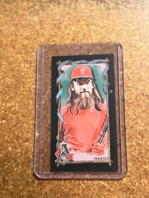 2023 Topps Allen & Ginter Mini Black Border # 191 Brandon Marsh | eBay