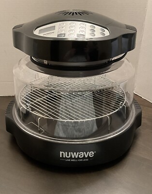 NuWave Pro Plus Oven Model 20631 Black Infrared Convection Oven Tested ...
