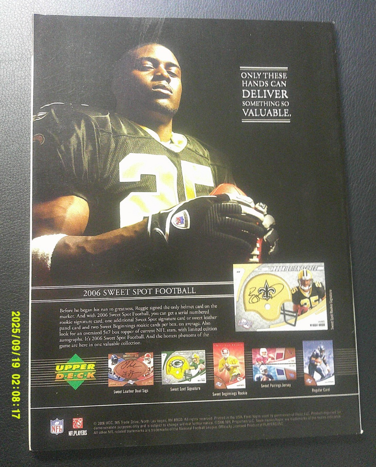November 2006 Beckett Football Magazine - Walter Payton Cover 200TH ...