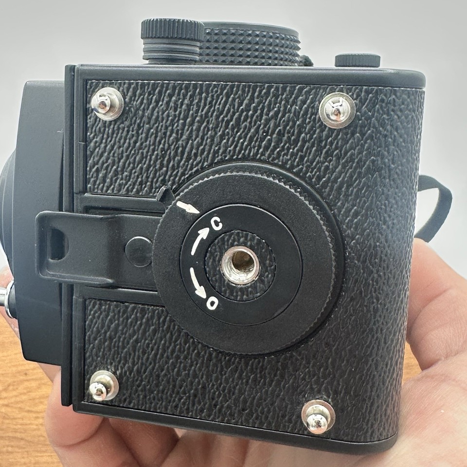 DEFECTIVE DamagedKalimar Reflex TLR Camera w75mm f35 lens Seagull 4A109 ...